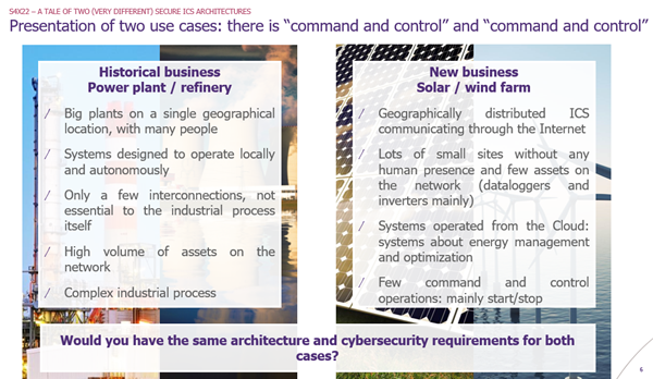 S4x22 - A Tale of Two (very different) Secure ICS architectures - RiskInsight
