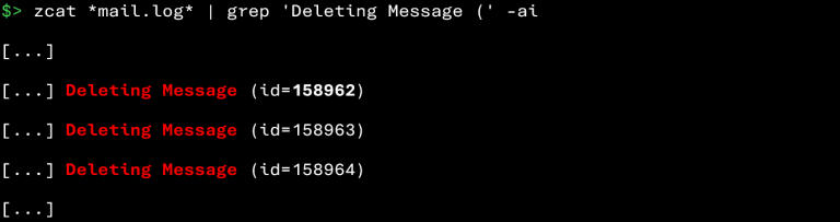 9 Retrieval of permanently deleted files (mail.log) - RiskInsight